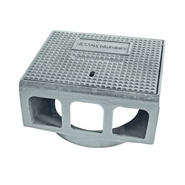 Gietijzer Trottoirkolk rechthoekig 315mm B125 400x350mm - DYKA we