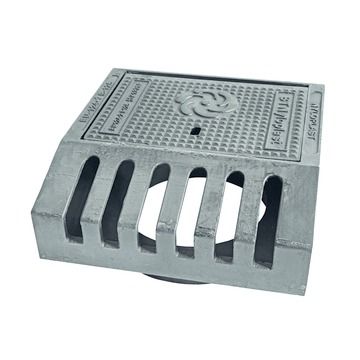 Duborain Gietijzer Trottoirkolk 5/20 infiltraie 315mm B125 450x45